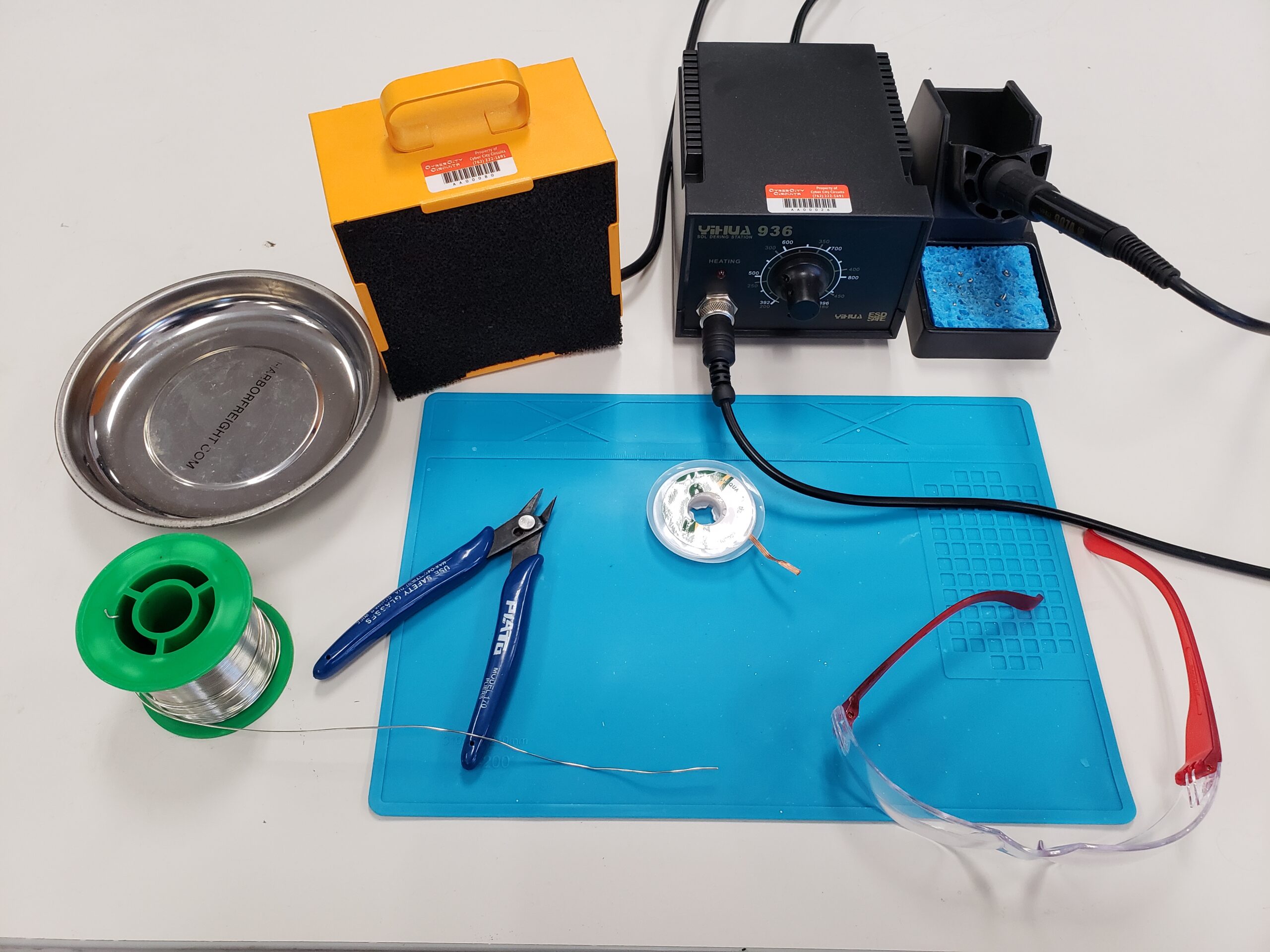 Soldering: Basic Soldering Safety - Cyber City Circuits